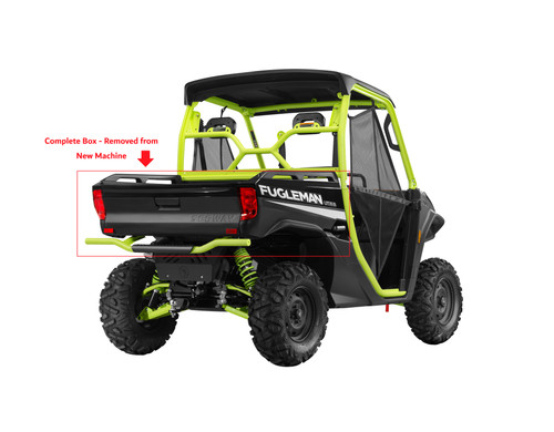 Segway Fugleman UT10 Take Off Rear Cargo Box (Bed) - Complete Box ...