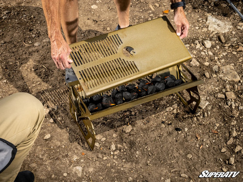 SuperATV Collapsible Fire Pit and Grill | L1FEoutdoorsATV.com