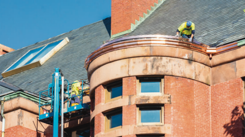 Renovations underway at May Hall