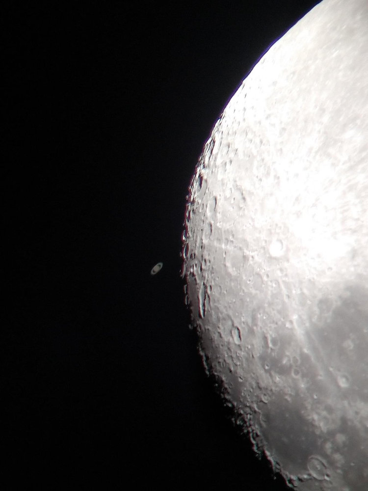 Occultation of Saturn