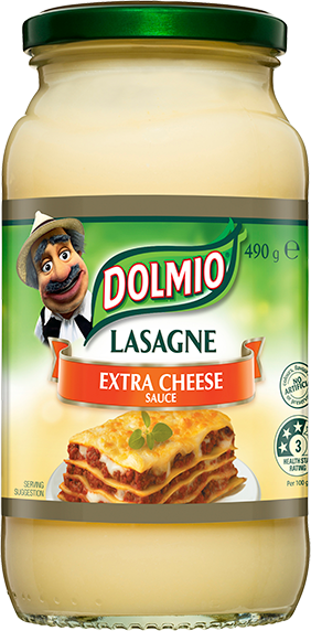 MARS Food Australia, DOLMIO Lasagne Extra Cheese Sauce Halal Certified