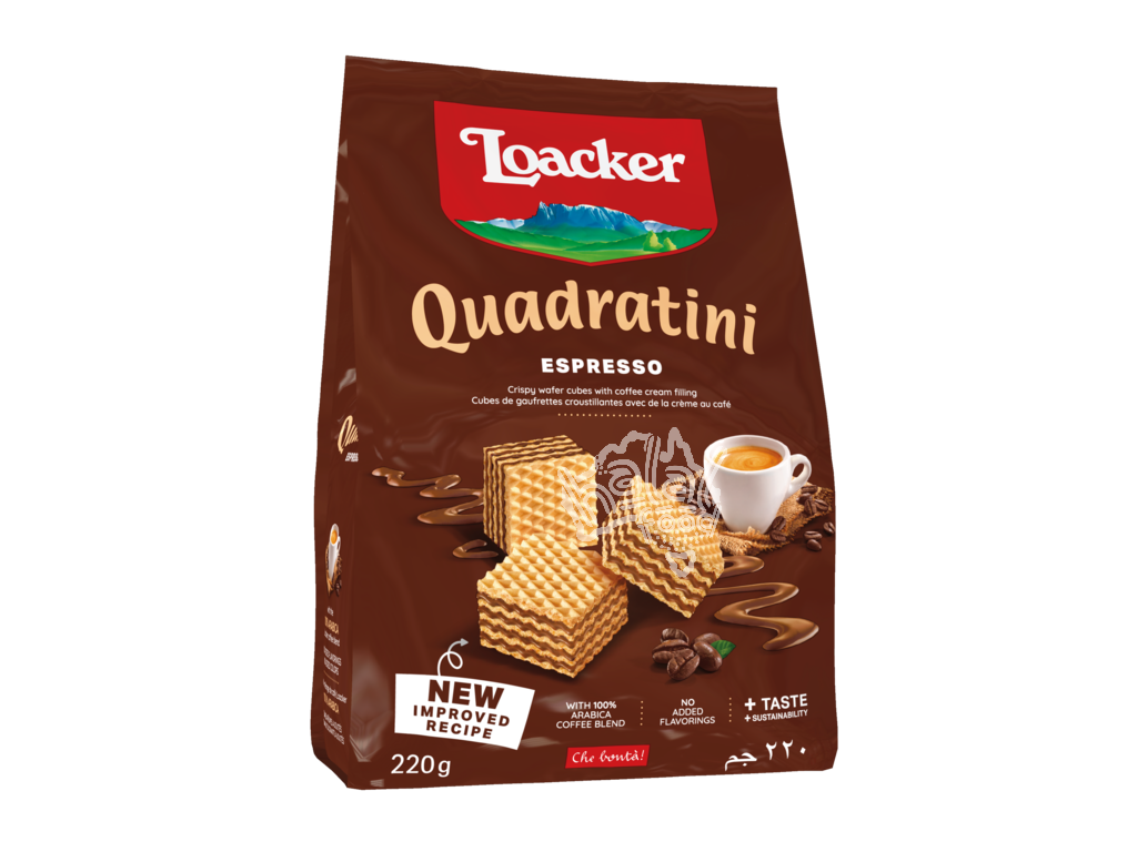 Loacker, Quadratini Espresso Halal Certified