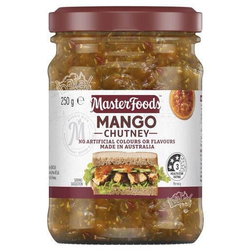 Mars Food Australia, MasterFoods Mango Chutney Halal Certified
