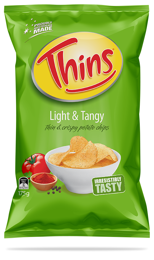 Snack Brands Australia, Thins Light and Tangy Halal Certified