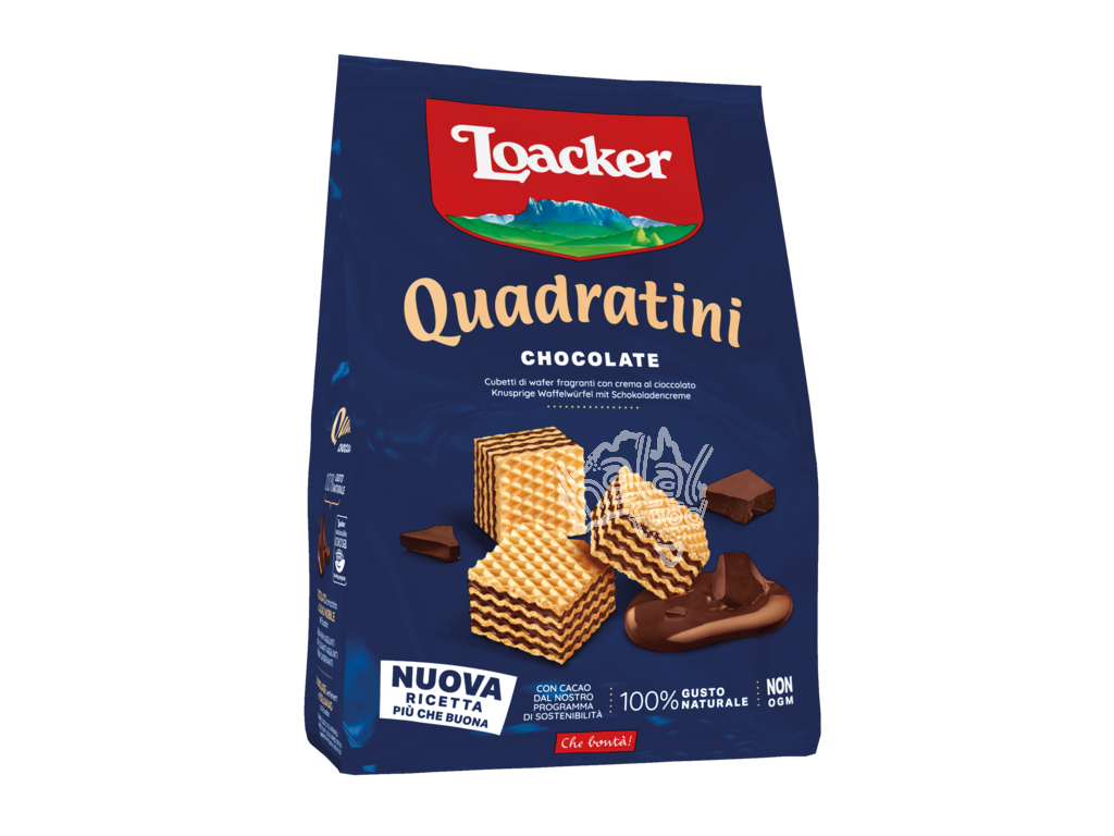 Loacker, Quadratini Chocolate Halal Certified