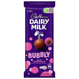 Cadbury, Cadbury Dairy Milk Bubbly Milk Chocolate Halal Suitable
