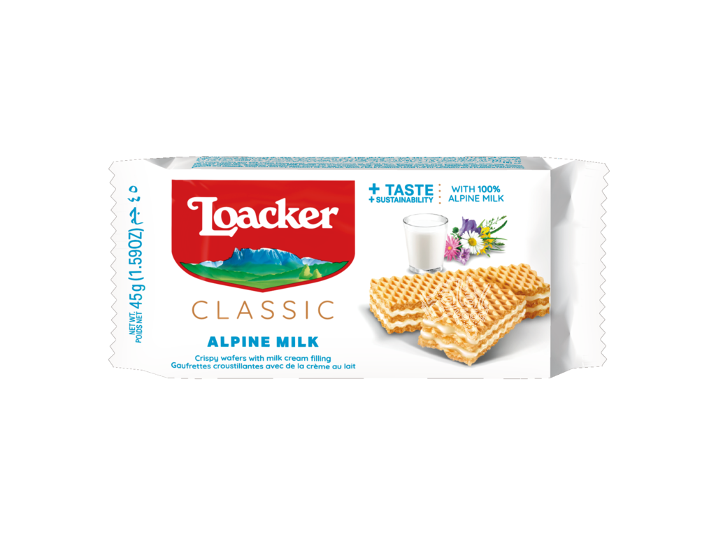 Loacker, Classic Alpine Milk Halal Certified