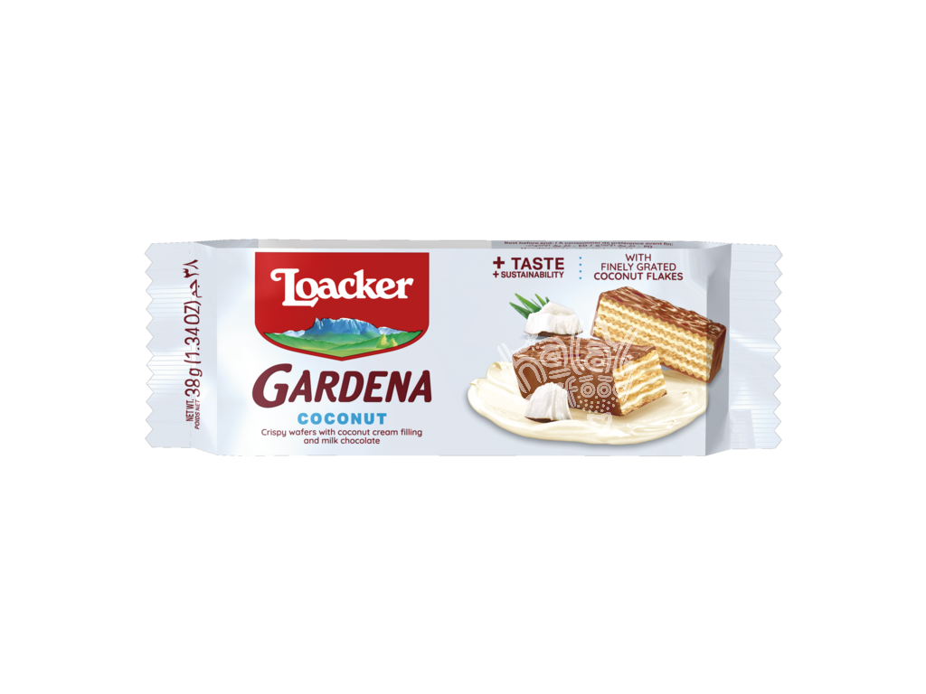 Loacker, Gardena Coconut Halal Certified
