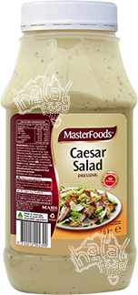 Mars Food Australia, MasterFoods Dressing Caesar Salad Halal Certified