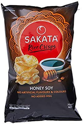 Smiths Snackfood, Sakata Rice Crisps Honey Soy Halal Suitable