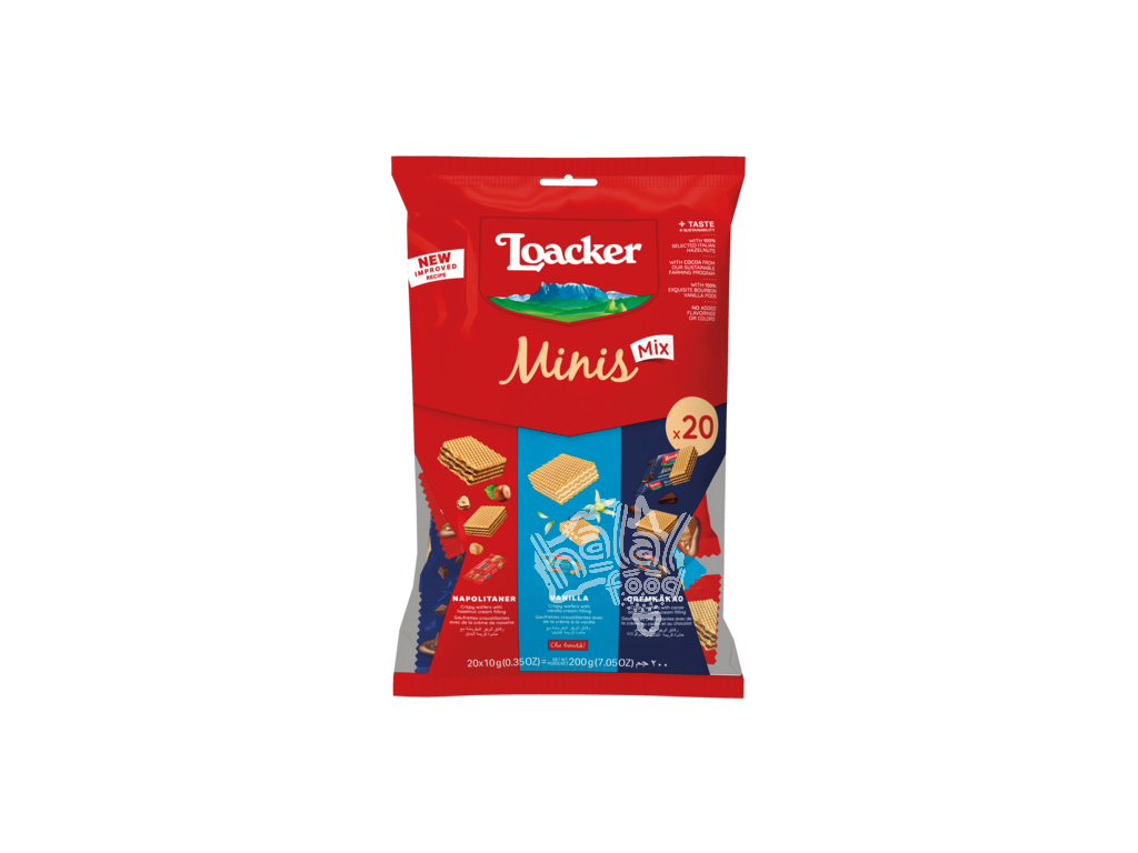 Loacker, Minis Mix Halal Certified