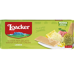 Loacker, Wafer for ice cream Lemon Halal Certified