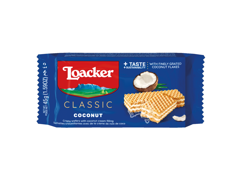 Loacker, Classic Coconut Halal Certified