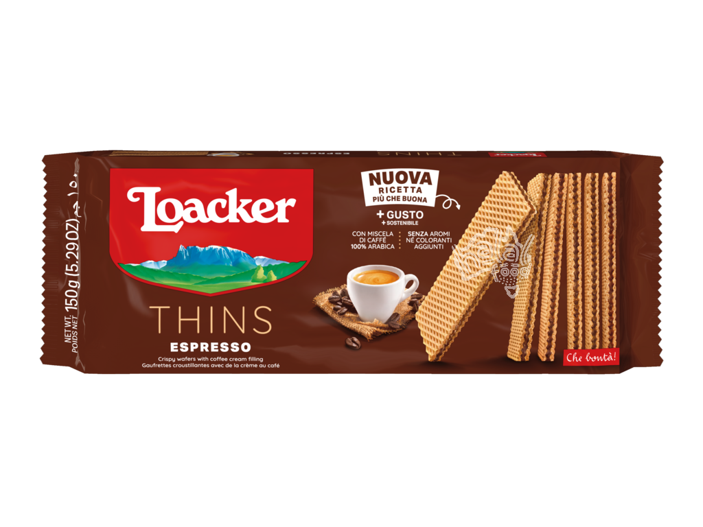 Loacker, Thins Espresso Halal Certified