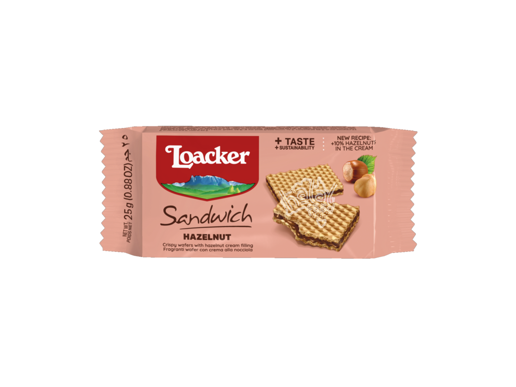 Loacker, Sandwich Hazelnut Halal Certified