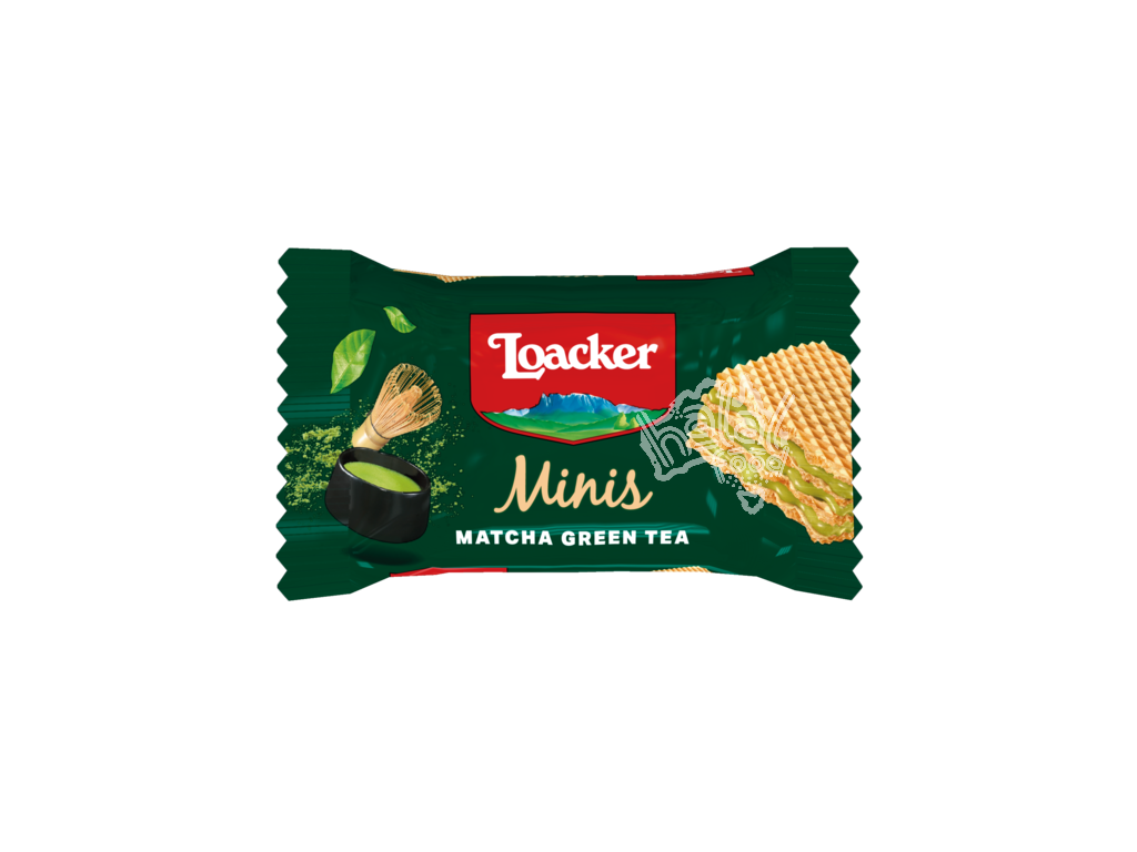 Loacker, Minis Matcha Green Tea Halal Certified