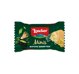 Loacker, Minis Matcha Green Tea Halal Certified
