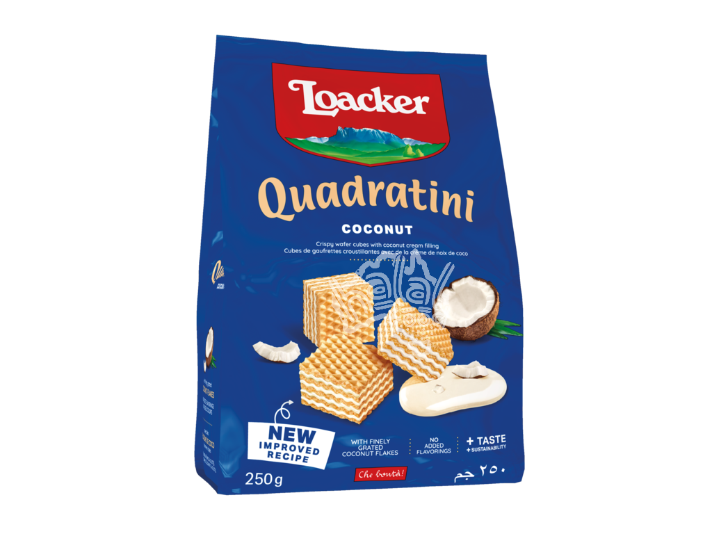 Loacker, Quadratini Coconut Halal Certified