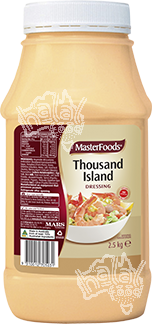 Mars Food Australia, MasterFoods Dressing Thousand Island Halal Certified