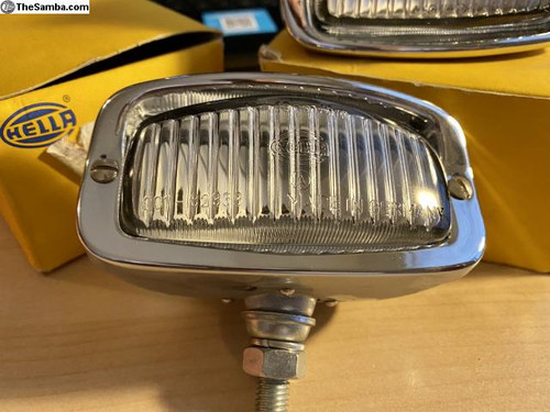 VW Bug Ghia NOS Hella Back Up Reverse Light Set | Ducky Imports