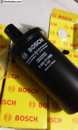 VW Bug Bus Ghia Porsche Bosch 12V Ignition Coil | Ducky Imports