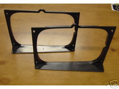 VW Rabbit Caddy Mk1 Headlight Bezels Pair | Ducky Imports