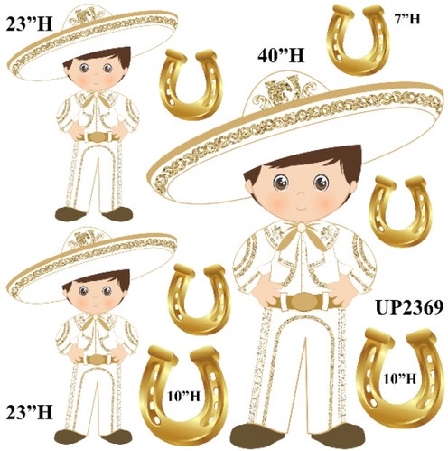 UP2369 HS CHARRO | Party Prop Signs