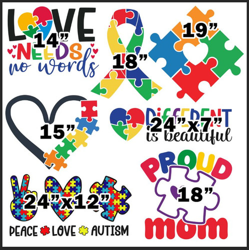EXP025 AUTISM AWARENESS | Party Prop Signs