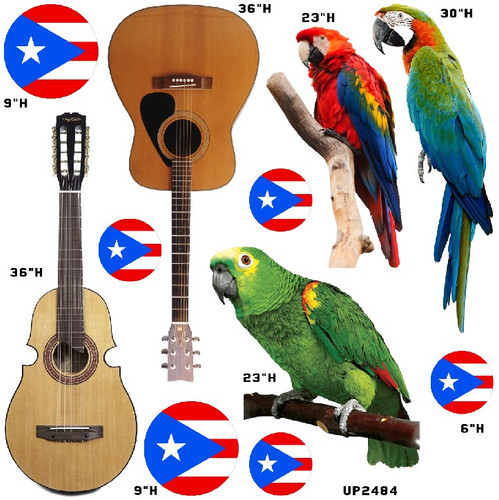 UP2484 HS TRAVEL PUERTO RICO | Party Prop Signs