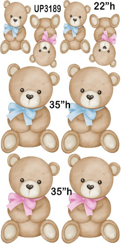 UP3189 FS BEARS | Party Prop Signs