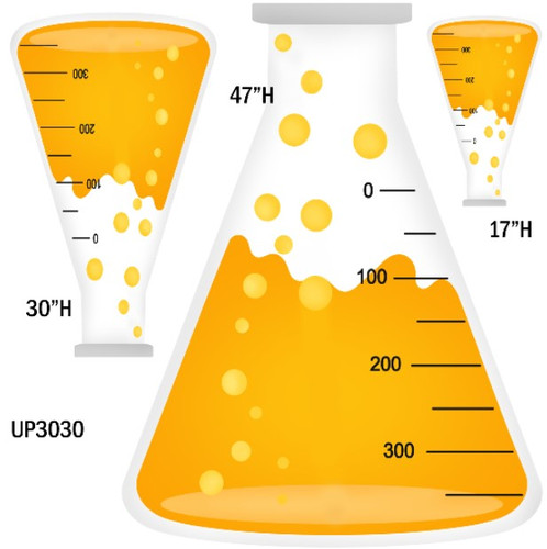 UP3030 SCIENCE BEAKERS | Party Prop Signs