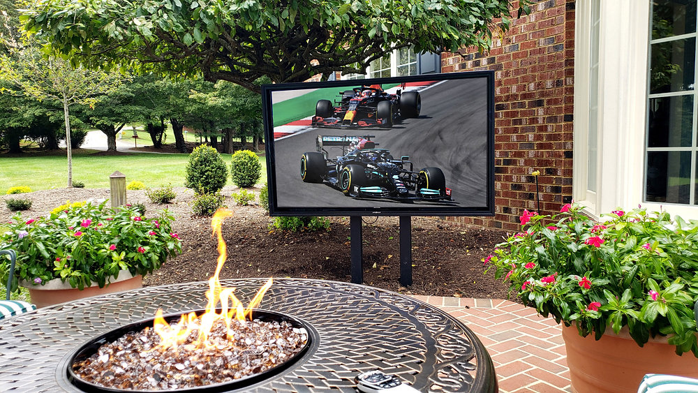 Outdoor TV Installations: Partial vs Full Sun & Why It Matters