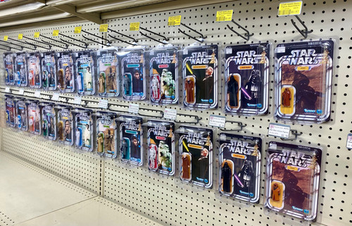 STAR WARS 12 Back Re-Carded Set HEAT SEALED! | beggarscanyontoys
