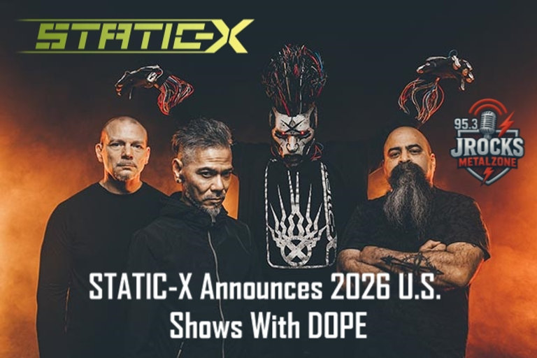 STATIC X Announces 2026 U.S. Shows With DOPE