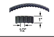 COG TYPE SPINDLE DRIVE BELT | Richlin Machinery 1