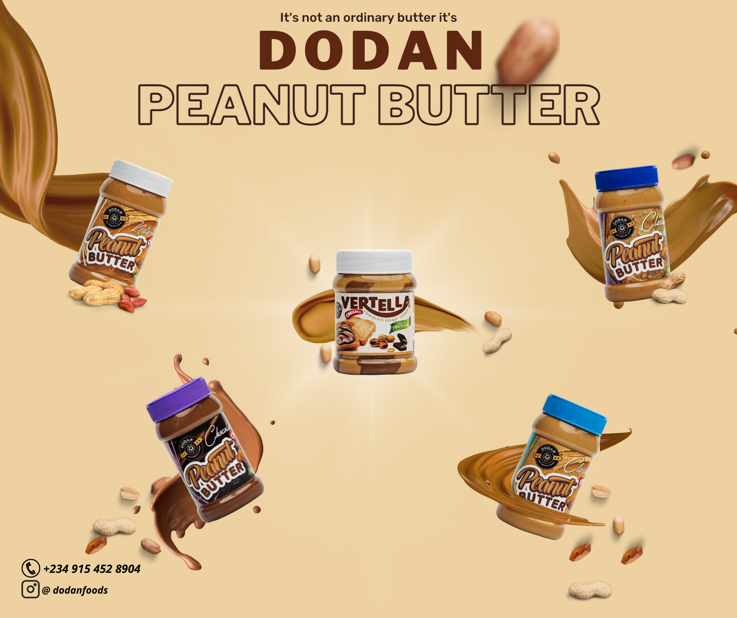 Nut Butters | Vertex Agro Limited