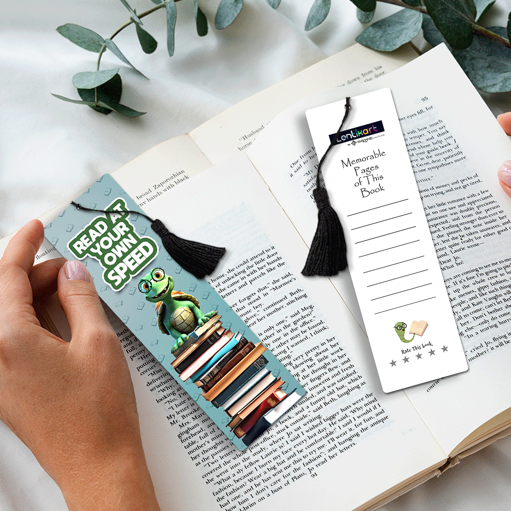 Buy inspiring 3D Lenticular bookmark for book lovers from Lentikart