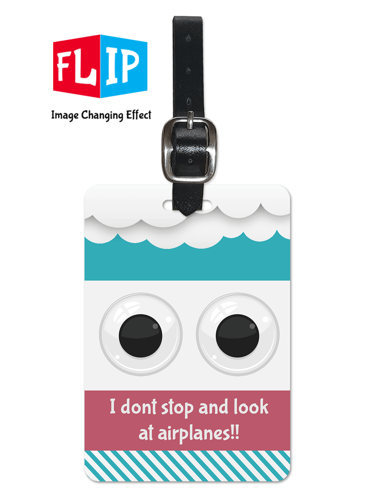 Buy Sky Set of 2 3D Lenticular Luggage Tags - Lentikart