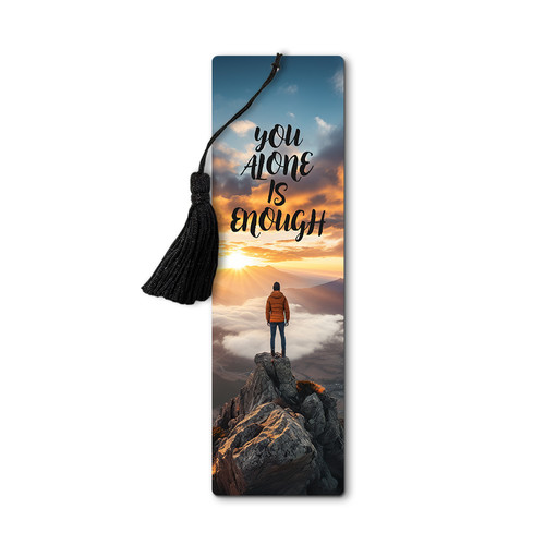 Alone is Enough: Unique 3D Lenticular Bookmark | Lentikart