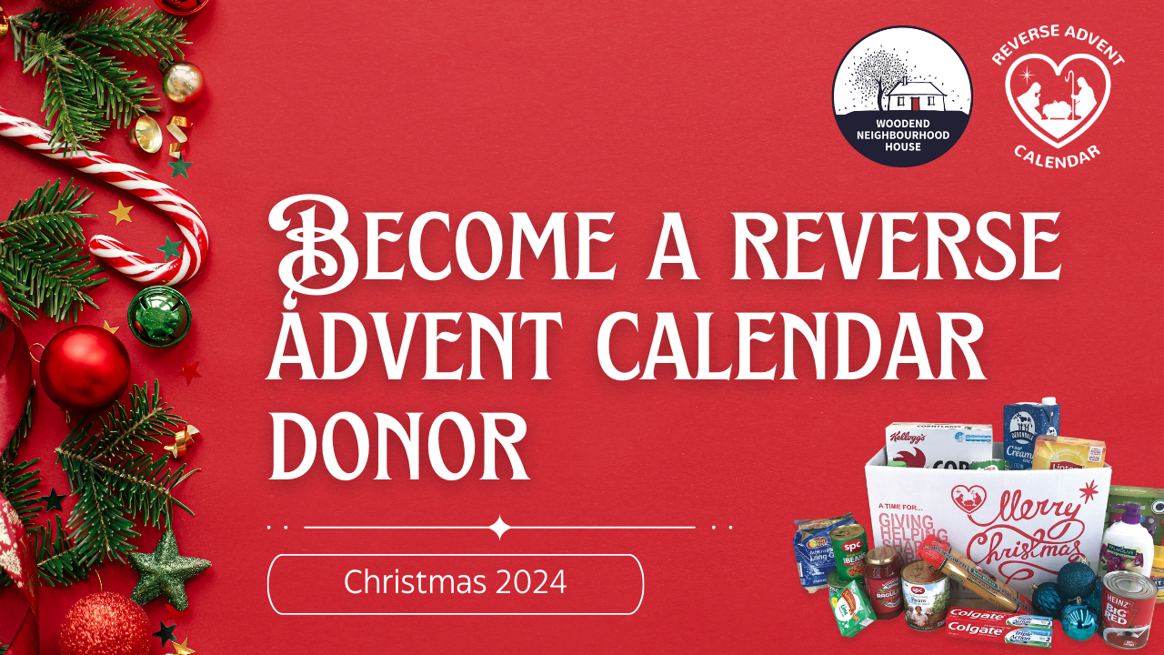 Become a Reverse Advent Calendar Donor Christmas 2024 | Woodend NH