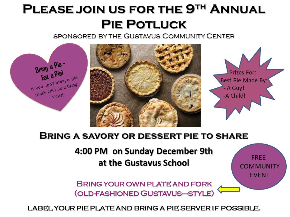 9th Annual Pie Potluck