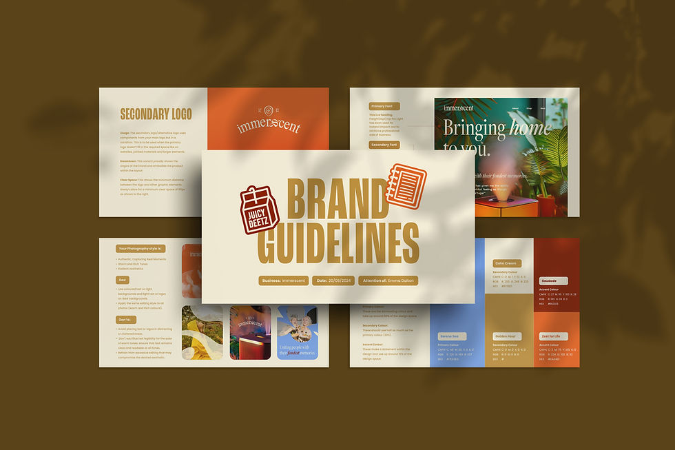 Brand Guidelines | Abi Connick