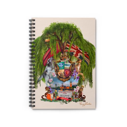 Magnolia Parks | Ruled Line Spiral Notebook | Emmy Lawless