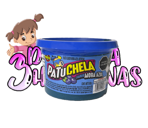 PAVITO PATUCHELA MORA AZUL | DULCERIA 3 HERMANAS