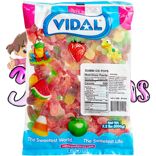 VIDAL GUMMI ICE POPS | DULCERIA 3 HERMANAS