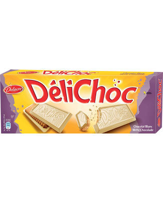 Delacre - Delichoc Blanc 150 gr DLUO: 31/08/2024 | La Boutique Belge