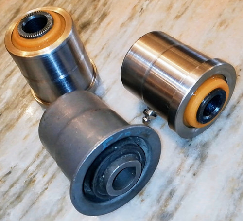 05-10 Jeep WK/XK Front LCA Clevis Bushings (2) in Soft Poly (>=K200183 ...