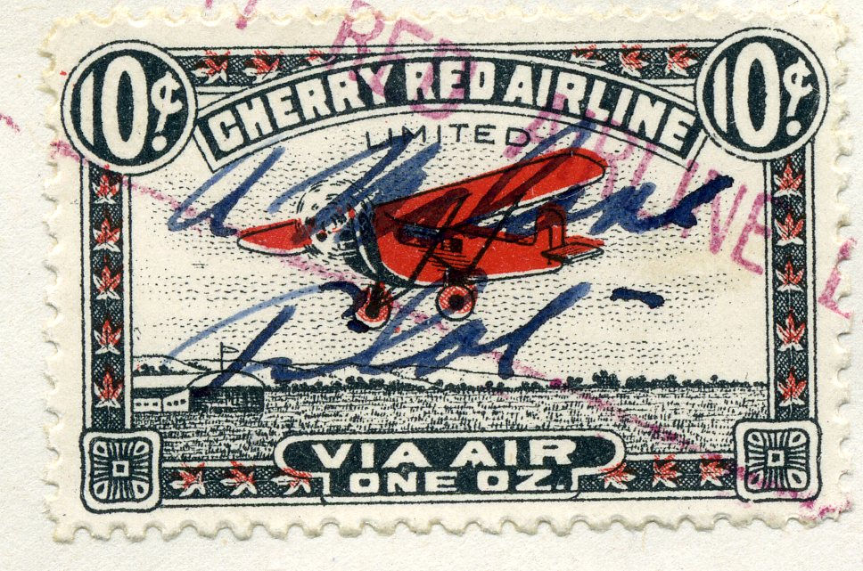 Cherry Red Airline Ltd. First Flight Cover