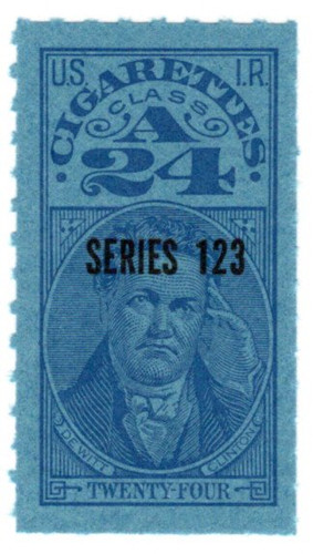 Springer TA381a MNH, 24 Class A Cigarettes, Series 123, 1953, USA ...