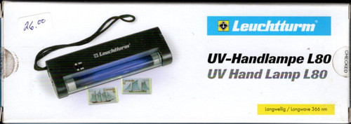 Portable UV hand lamp to determine fluorescence, 4 watt | Moreland ...